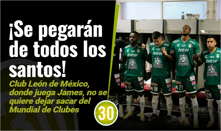Club León de México, donde juega James, no se quiere dejar sacar del ...