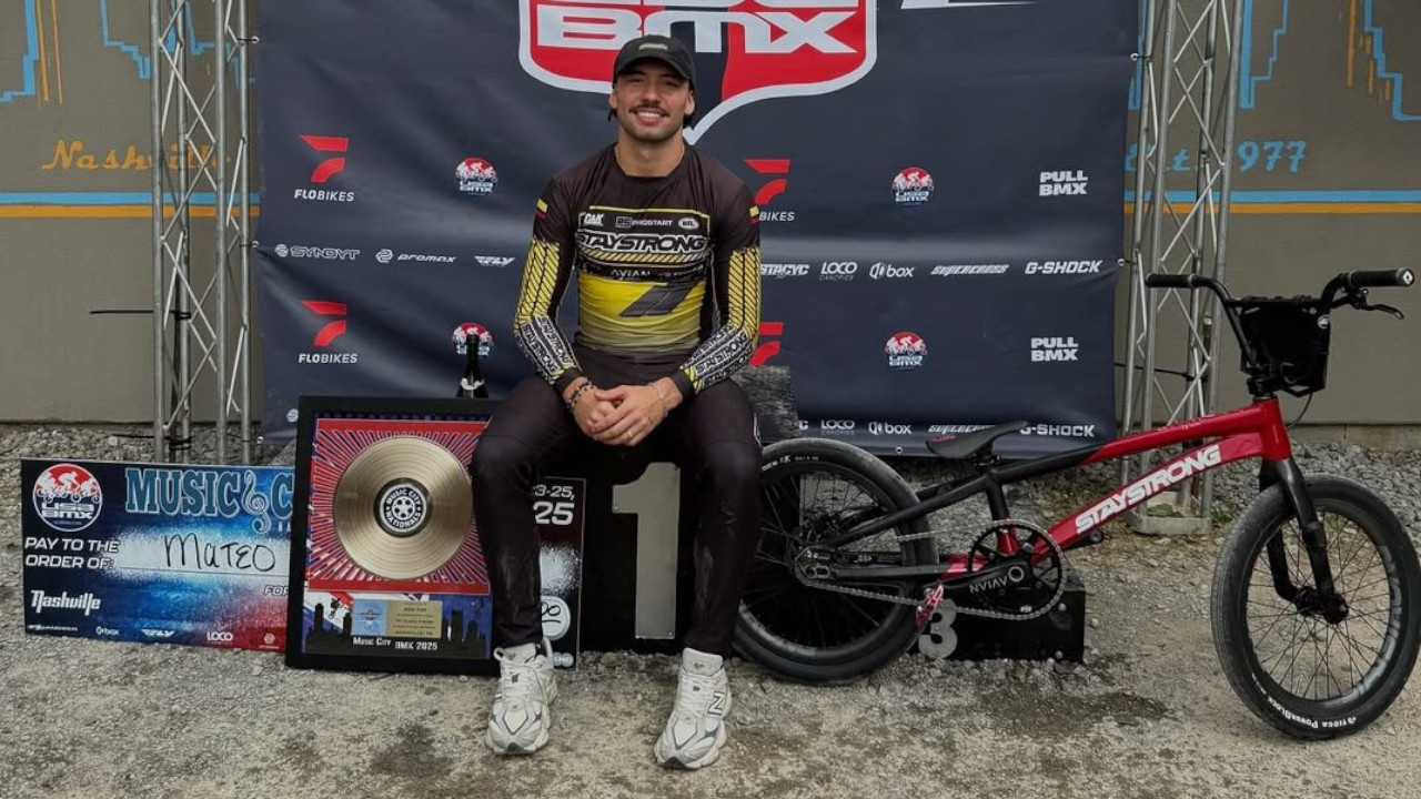 Mateo Carmona lo hizo de nuevo: ¡Victoria en el USA BMX Pro Series! | Minuto30