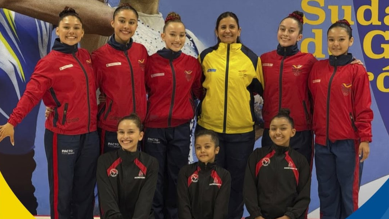 ¡Colombia brilla en Uruguay! Tres medallas en el Sudamericano de Gimnasia Aeróbica | Minuto30